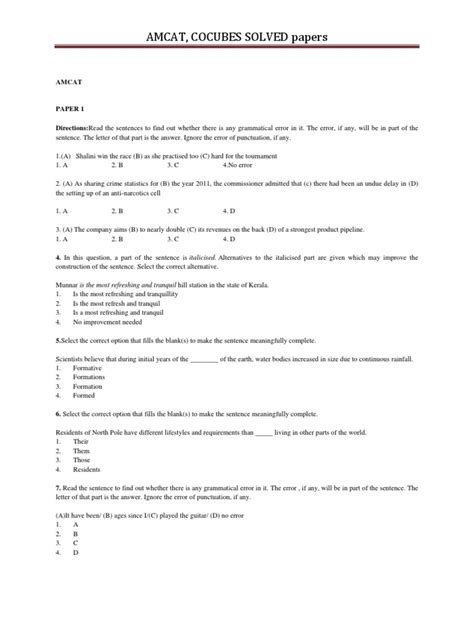 Amcat Cocubes Pdf Partition Of India Mahatma Gandhi