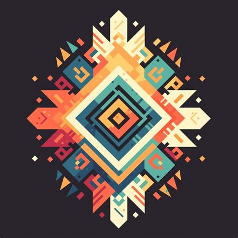 Symbolic Patterns With Intricate Details Premium Ai Generated Vector
