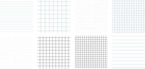 Grid Empty Background Square Line Dot Graph Paper School Math Sheet Grid Paper Sheet Memo