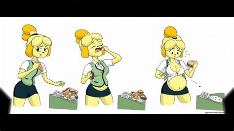 49 Beautiful Anime Girls Weight Gain Sequences And Stuffing 18 Youtube