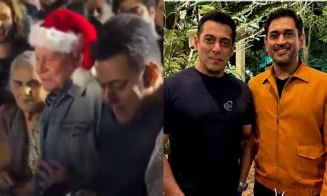Salman Khans 60th Birthday Party Ms Dhoni Aditya Roy Kapur And More