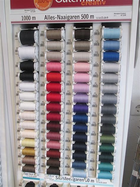 Alle Kleuren op voorraad van Gutermann | -Gutermann diversen | Gerrie's ...