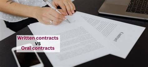 Written Contracts Vs Oral Contracts Pros Cons And Pitfalls Legitt Ai