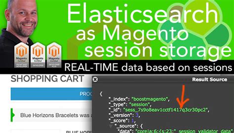 elasticsearch as a magento session storage and analyzer