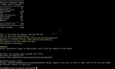 Openstack Deployment Using Devstack On Centos Rhel