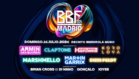Te Presentamos El Cartel Del Bbf Madrid 2024 Ticketmaster Blog