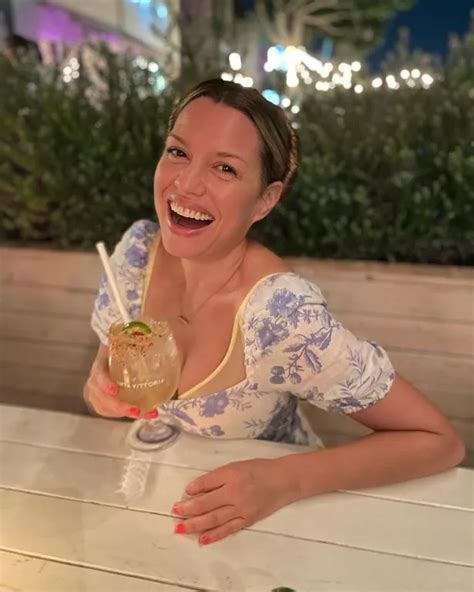 Caroline Morahan Returns Home For Christmas After Celebrating