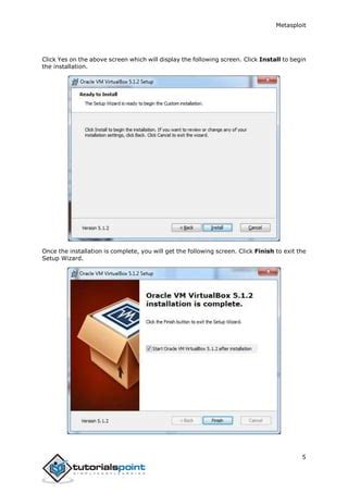 Metasploit Tutorial PDF Operating Systems Computer Software And Applications