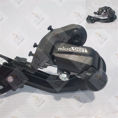 Jual Rd Rear Derailleur Microshift 9 Speed Model Baut Mtb Original