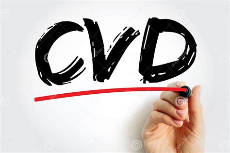 Cvd Cardiovascular Disease Group Of Disorders Of The Heart And Blood