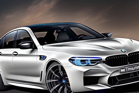 «мне нужна фотография с изображением чёрного автомобиля марки Bmw M5 у которой разбито лобовое