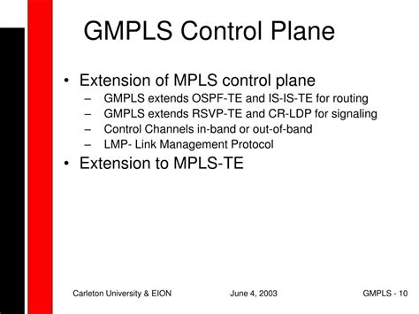 Ppt Gmpls Powerpoint Presentation Free Download Id3676335