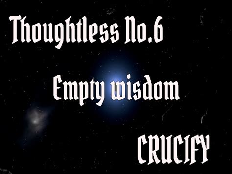 Thoughtlessno6empty Wisdom Crucify Dlsite 동인