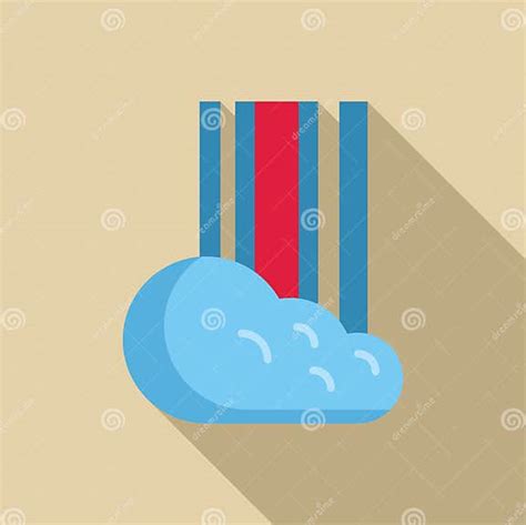 Data Processing System Transforming Information Into Cloud Storage Stock Illustration