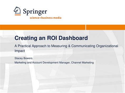 PPT Creating An ROI Dashboard PowerPoint Presentation Free Download ID 467702
