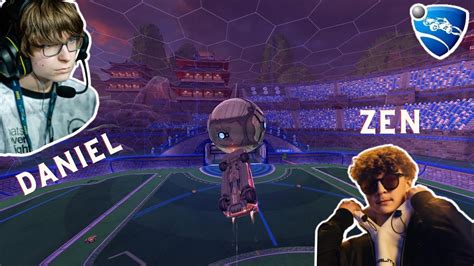 Daniel And Zen Team Up For Ranked 2v2 Rocket League Youtube