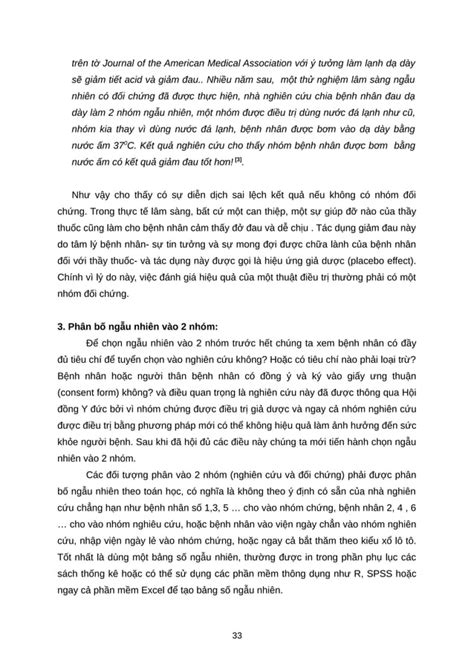 THIẾT KẾ NGHIÊN CỨU & THỐNG KÊ Y HỌC TS Nguyễn Ngọc Rạng 6404195 | PDF