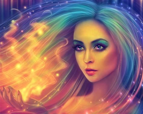 Aurora Fantasy Mädchen 1920x1200 Hintergrundbilder Hd Bild