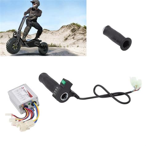 Yohooo Brush Motor Control Box 12v Universal 500w Brushed Speed Controller For Electric Bike