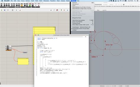 Reducing Python Script Editor Window Blackens The Grasshopper Editor