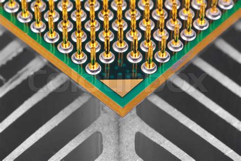 Microprocessor Stock Image Colourbox