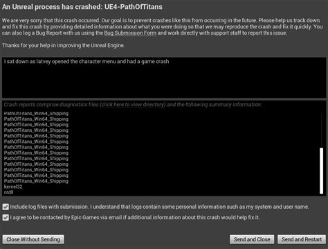 Unity Engine Crash · Issue 8652 · Alderon Gamespathoftitans Bugs · Github
