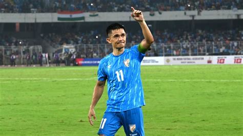 ‘captain Leader Legend Is Back Sunil Chhetri 40 Comes Out Of