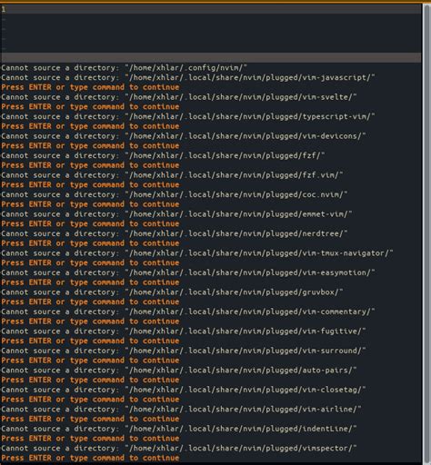 Cannot Source A Directory Rneovim