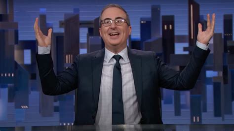 John Oliver Destroying 12 Creepy Dolls In A Talking Garbage Can Is Peak