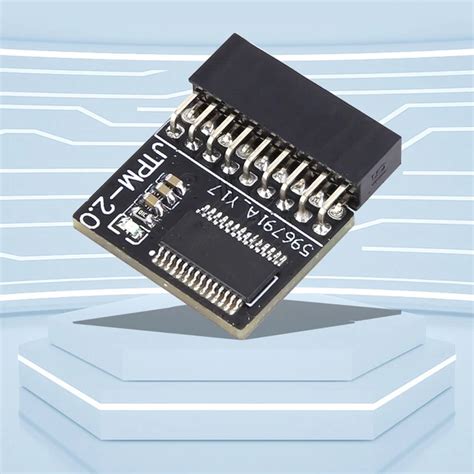 Tpm 20 Encryption Processor Lpc Interface Motherboard Card For Asusmsiasrock Eur 1436