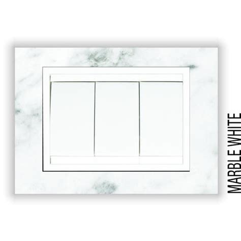 Polycarbonate Rectangular Modular Switch Frame At Piece In New Delhi