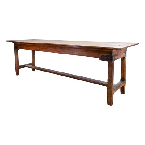 Long Narrow Farmhouse Kitchen Table At 1stdibs Long Narrow Farmhouse