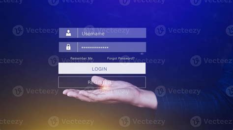 Cyber Security And Security Password Login Online Concept Hands Typing