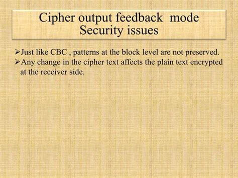block cipher modes of operation pptx
