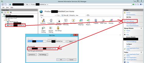 Gulp Net Web Application Ci Iis Management 使用 Powershell 變更實體路徑
