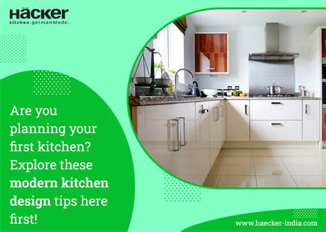 Explore These Modern Kitchen Design Tips To Design Your Kitchen