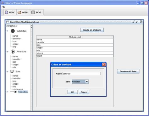 The Interface For Attribute Definition Download Scientific Diagram