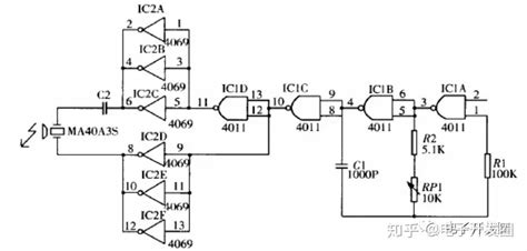 C 实现超声回波包络检测 超声波模块收发电路原理图 Csdn博客