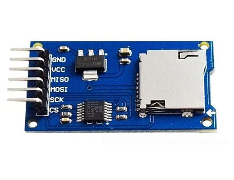 Módulo Adaptador Cartão Micro Sd Para Arduino RoboBuilders Produtos Sistemas e Automação