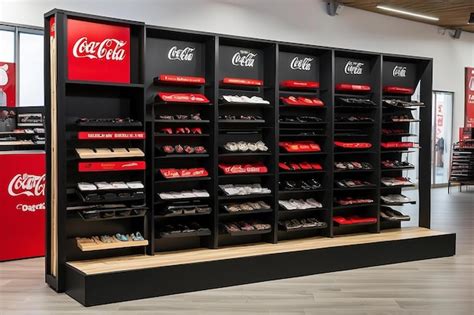 Coke Retail Floor Display For Made Premium Ai Generated Image