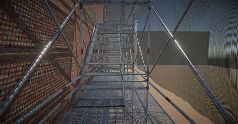scaffolding kit 3d industrial unity asset store