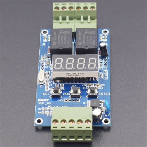 Dc 12v 2 Way Programmable Relay Board2 Way Voltage Rees52