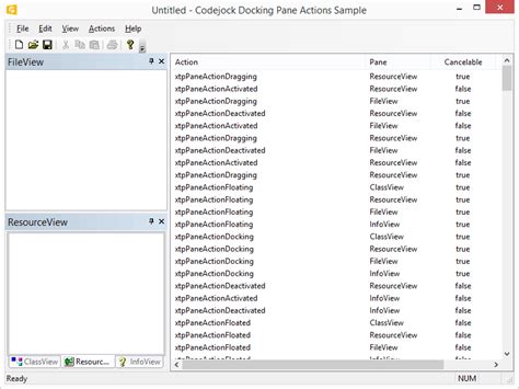 Codejock Docking Pane Layout Lsast