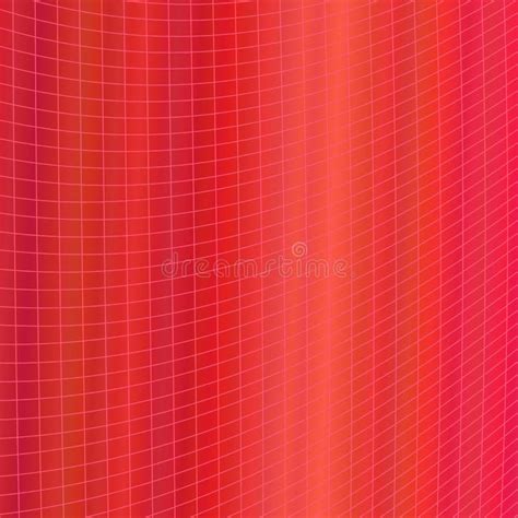 Red Dynamic Abstract Geometrical Grid Background Vector Graphic Design Stock Vector