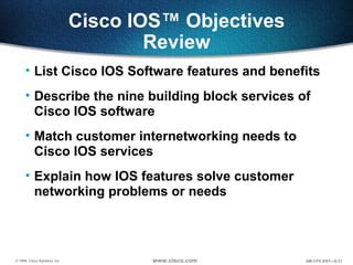 Cisco IOS Software PPT