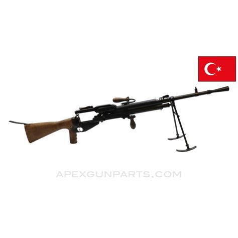 Turkish Hotchkiss M1922 Machine Gun Parts Kit W Finned Barrel 21 75
