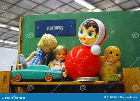 Old Russian Toys Editorial Stock Image Image Of Moscow 31393864