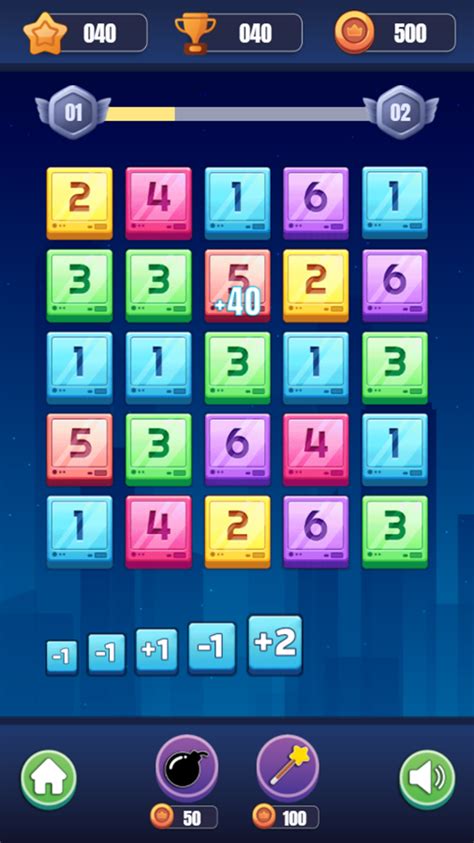 🕹️ Play Merge Number Game Free Online Addition And Subtraction Numbers