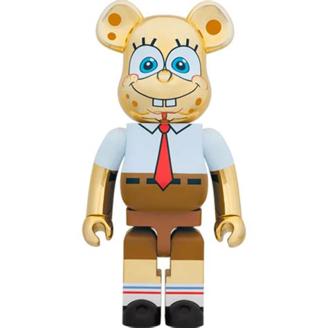 Spongebob Chrome Ver 400 100 1000 Be Rbrick Cra5y Shop