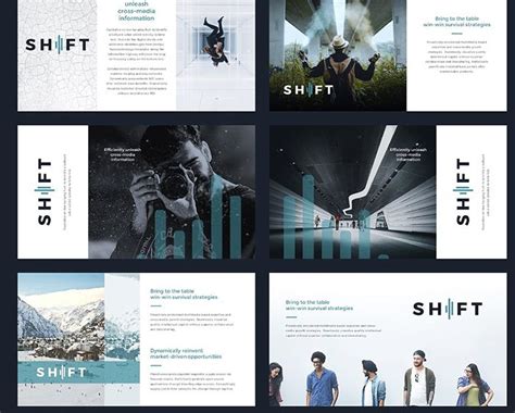 Shift Modern Presentation Template Powerpoint Design Presentation Layout Templates